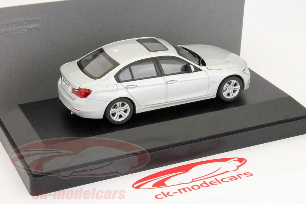 ParagonModels 1:43 BMW 3 Series (F30) glacier silber Paragon Models PA ...