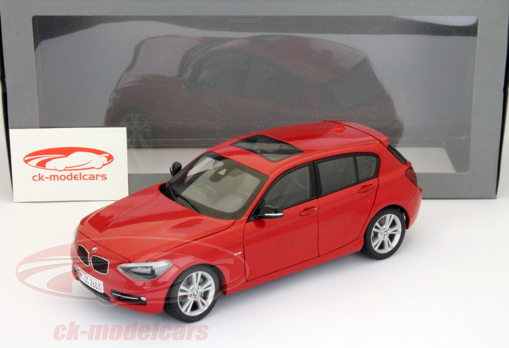 ParagonModels 1:18 BMW 1 Series (F20) crimson red Paragon Models PA ...