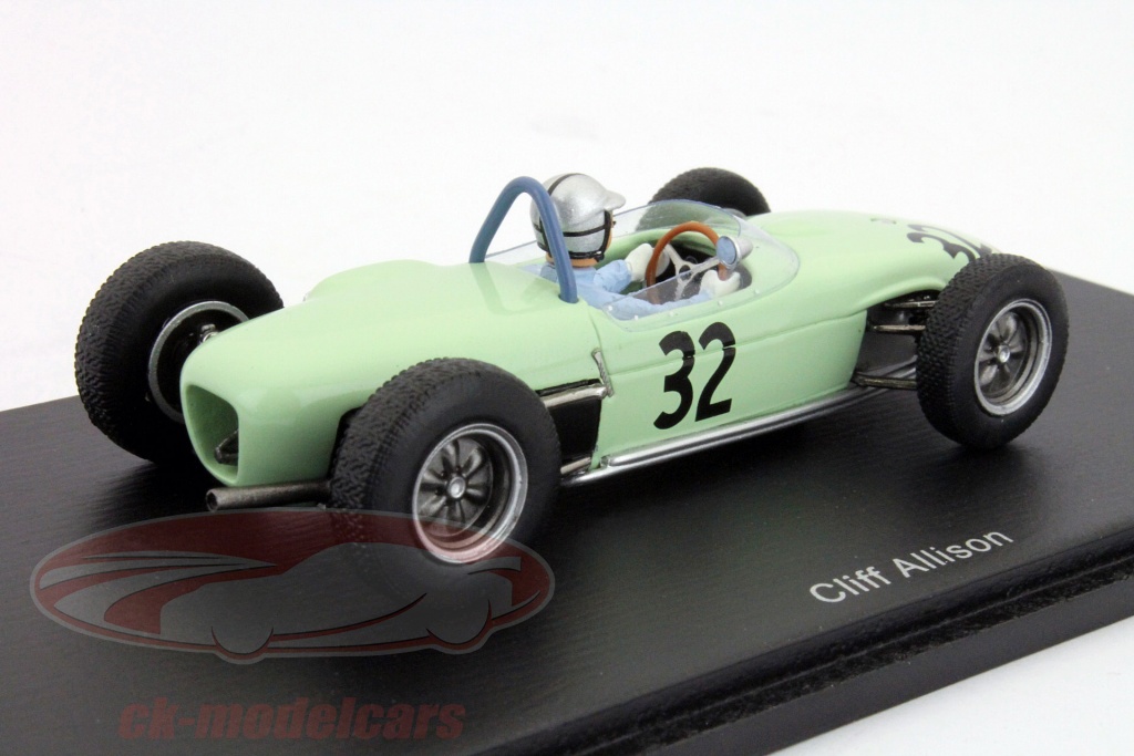 Spark 1:43 Cliff Allison Lotus 18 #32 GP de Monaco de Formule 1 1961 ...