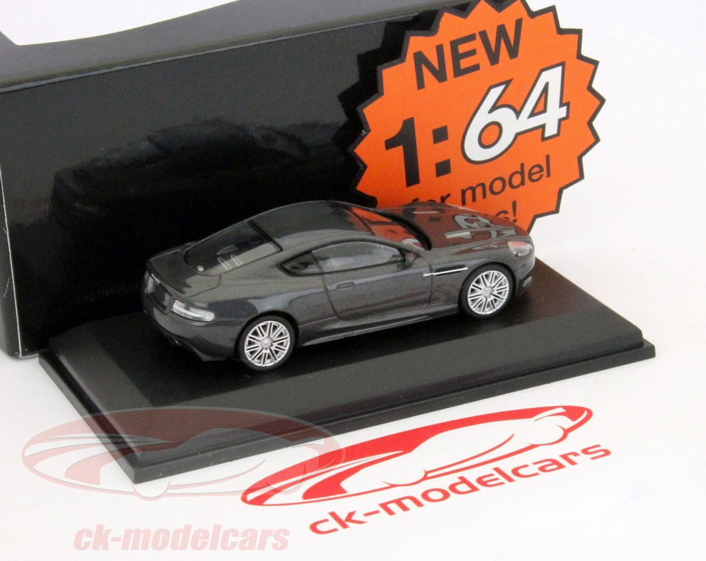 Minichamps 1:64 Aston Martin DBS année gris foncé 2006 640137620 modèle ...