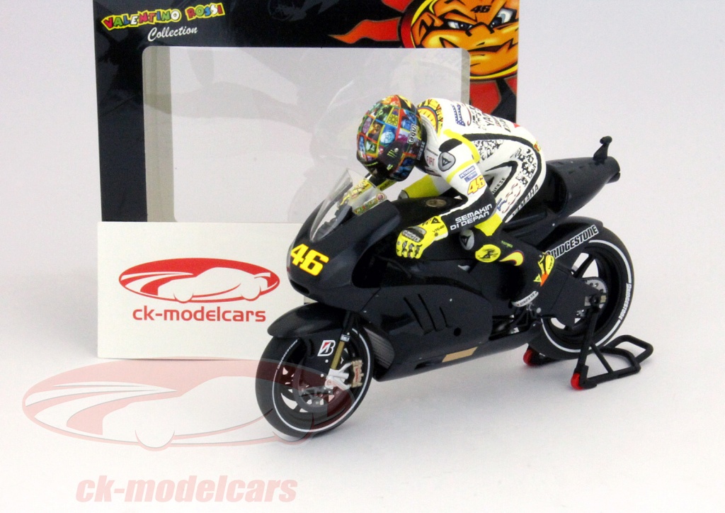 Minichamps 1:12 Valentino Rossi Driver figure MotoGP Laguna Seca 2010 ...