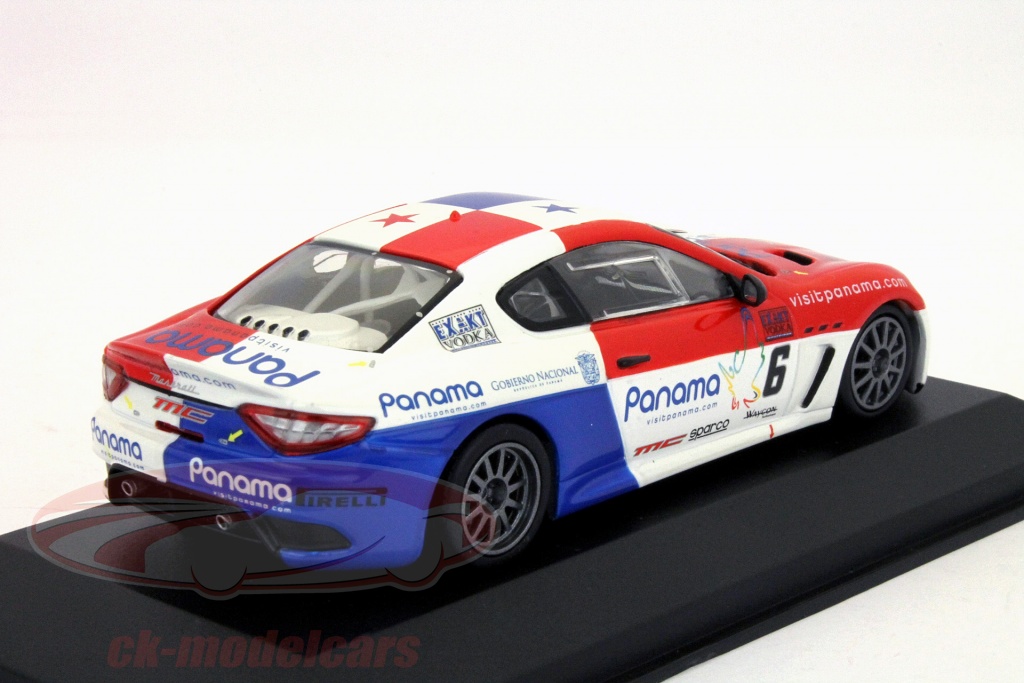 Minichamps 1:43 Maserati MC GT4 Test Car #6 Trofeo GranTurismo 2010 ...