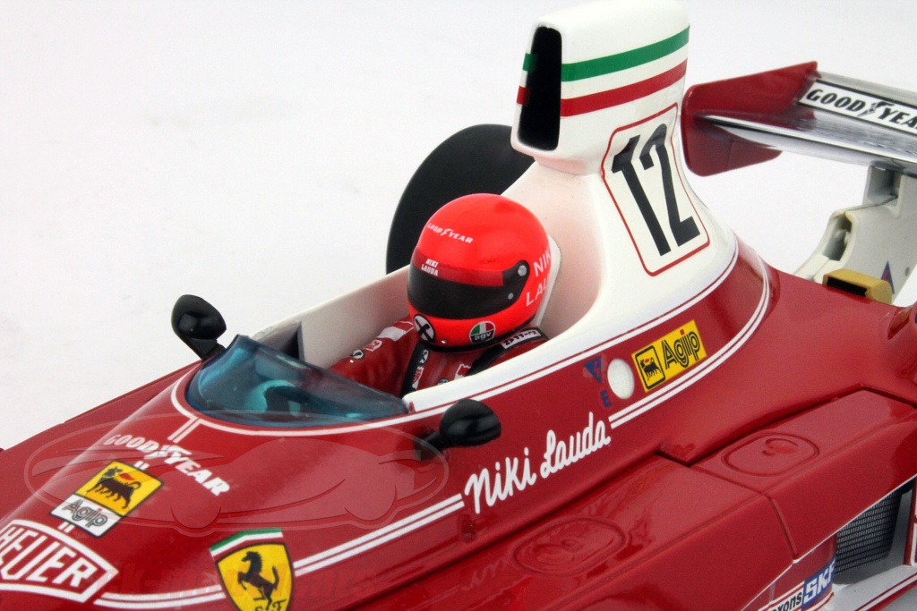 Minichamps 1:18 Niki Lauda Ferrari 312T #12 Formula 1 World Champion ...