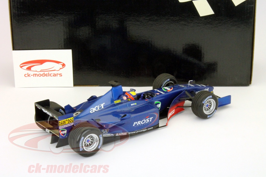 Minichamps 1:18 L. Burti Prost AP04 formula 1 2001 100010123 model car ...