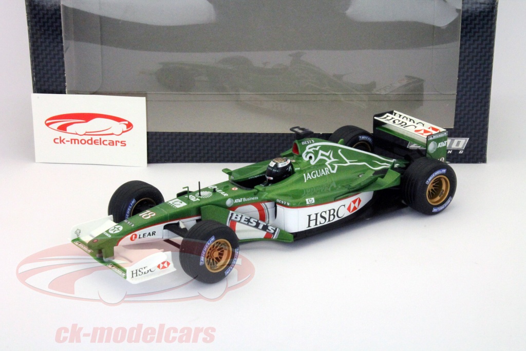 HotWheels 1:18 E. Irvine Jaguar R2 Formel 1 2001 50194 Modellauto 50194 ...