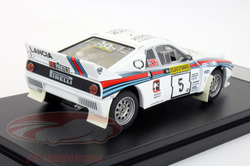 HPI 1:43 Lancia 037 Rally #5 1000 1983 Lagos Airikkala, Piironen 8298 ...