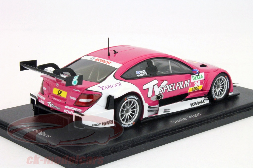 Spark 1:43 Susi Wolff Mercedes Benz AMG C-Coupe #24 DTM 2012 SG058 modèle voiture SG058 ...