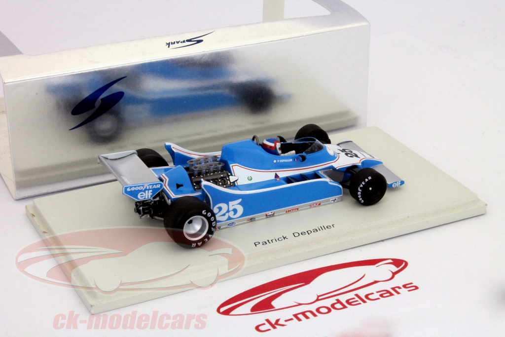 Spark 1:43 P. Depailler Ligier JS11 #25 Winner GP Spain Formula 1 1979 ...