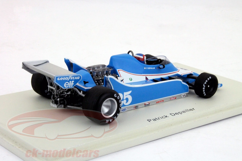 Spark 1:43 P. Depailler Ligier JS11 #25 Winner GP Spain Formula 1 1979 ...