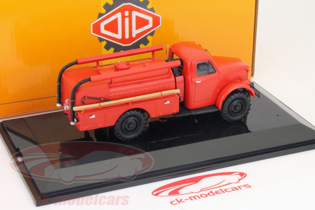 DIP 1:43 GAZ -63 4x4 fire engine truck Models 106302 model car 106302