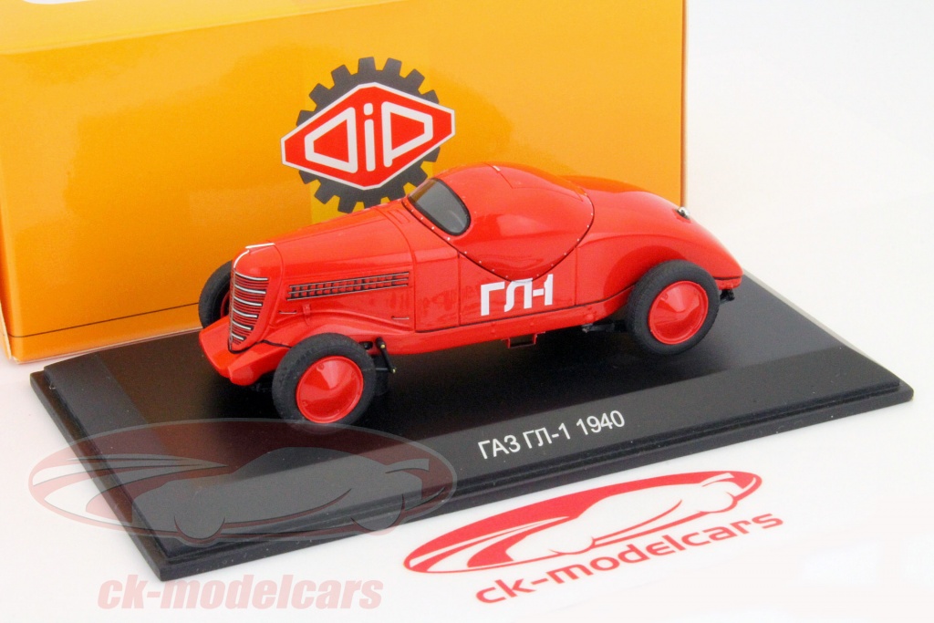 DIP 1:43 GL-1 built in 1940 red Models 100312 model car 100312 ...