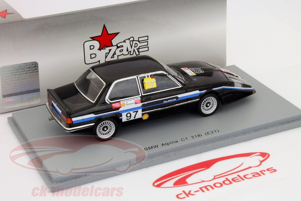 Spark 1:43 BMW Alpina C1 318 (E21) #97 Winner Shell Marathon 1981 ...