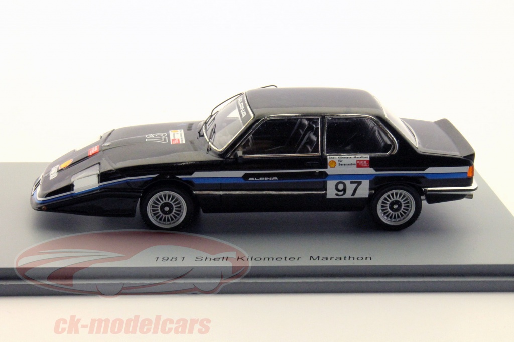 Spark 1:43 BMW Alpina C1 318 (E21) #97 Winner Shell Marathon 1981 ...