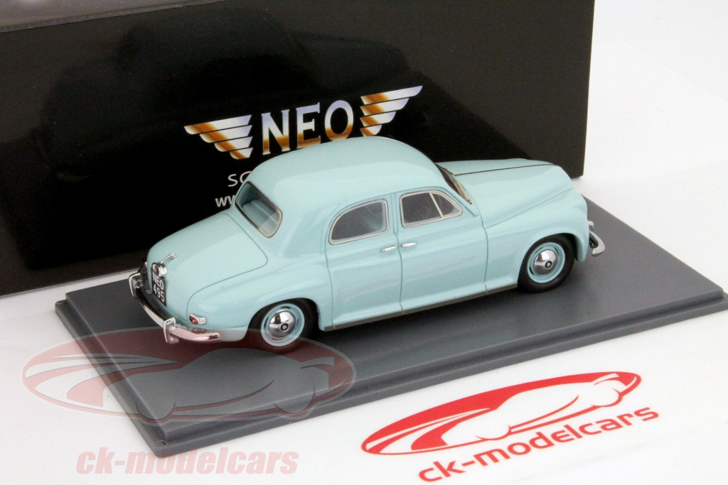Neo 1:43 Rover P4 Seventy-Five RHD turquoise NEO45495 model car ...