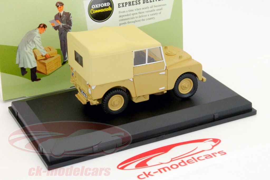 Oxford 1:43 Land Rover Series 1 beige LAN180008 model car LAN180008 ...