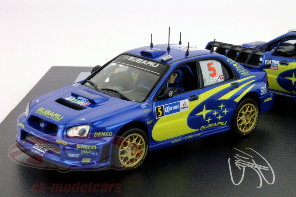 Pro-Drive 1:43 Subaru WRC #5, #6 2-Car Set Rallye Mexico / Neuseeland ...