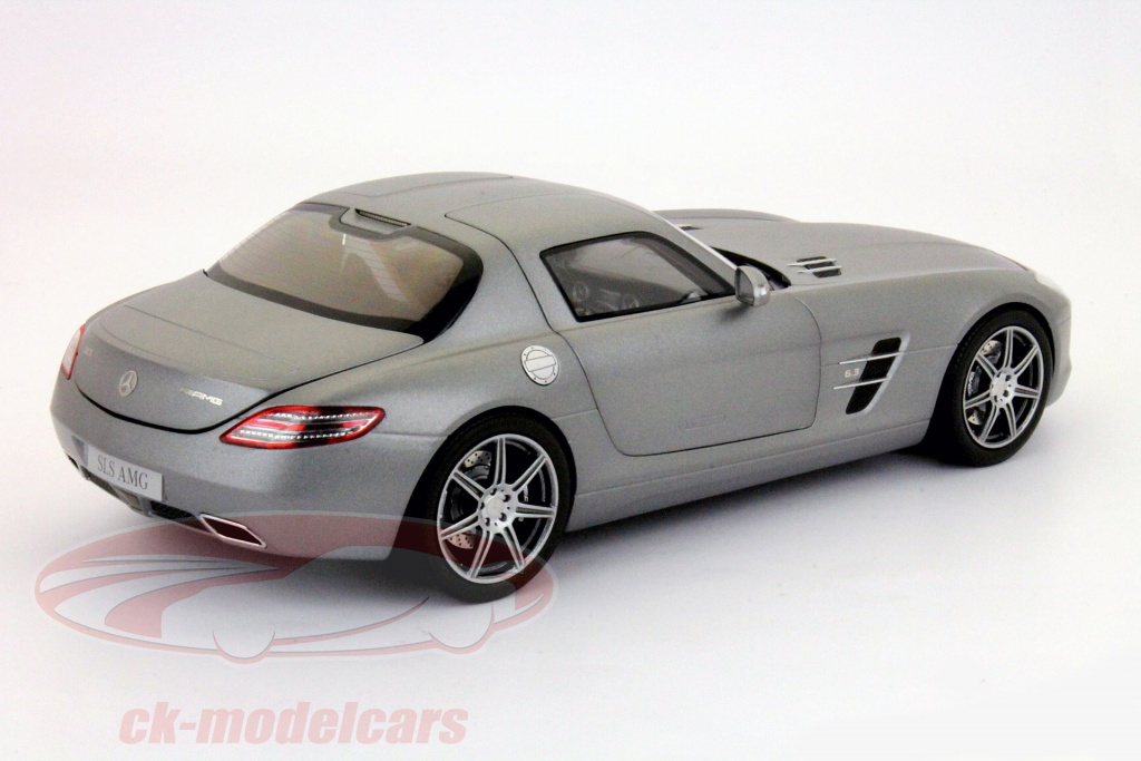 Norev 1:18 Mercedes-Benz SLS AMG Coupe gray metallic B66960165 model ...