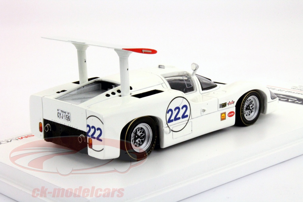 True Scale 1:43 Chaparral 2F #222 Targa Florio 1967 s. Hill, H. Sharp ...