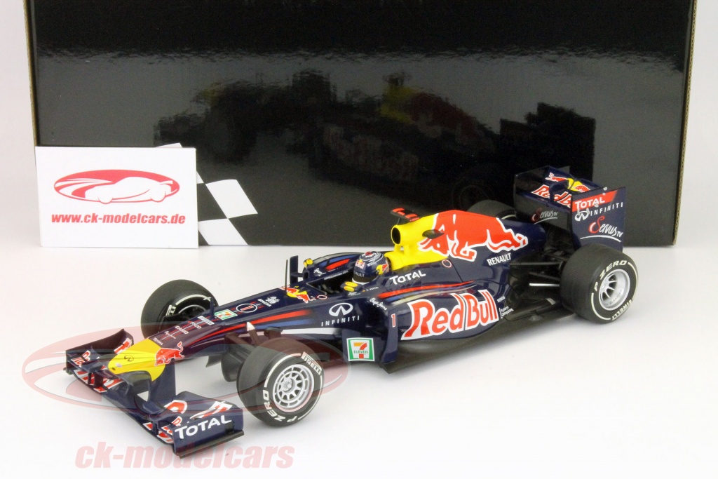 Minichamps 1:18 Sebastian Vettel Red Bull RB7 Formula 1 Worldchampion ...