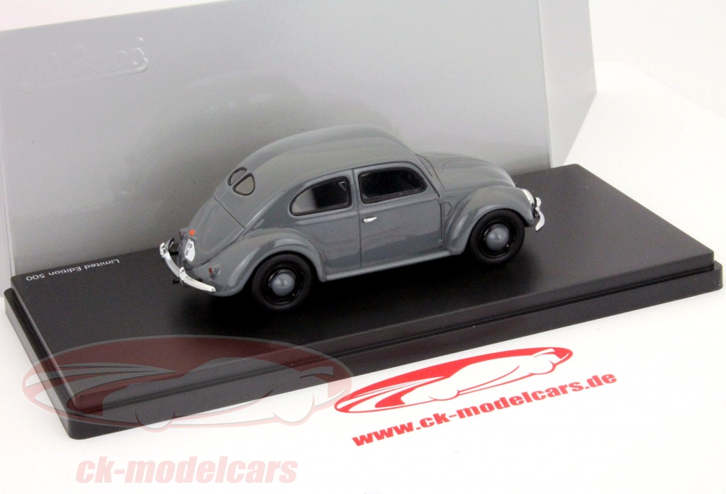 PRO.R 43 1:43 Volkswagen VW Type 38 built in 1938 gray 450889100 model ...