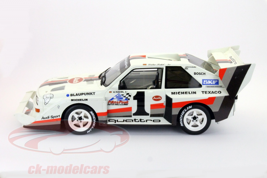 Ottomobile 1:12 Walter Röhrl Audi Quattro S1 #1 Pikes Peak Hill Climb ...