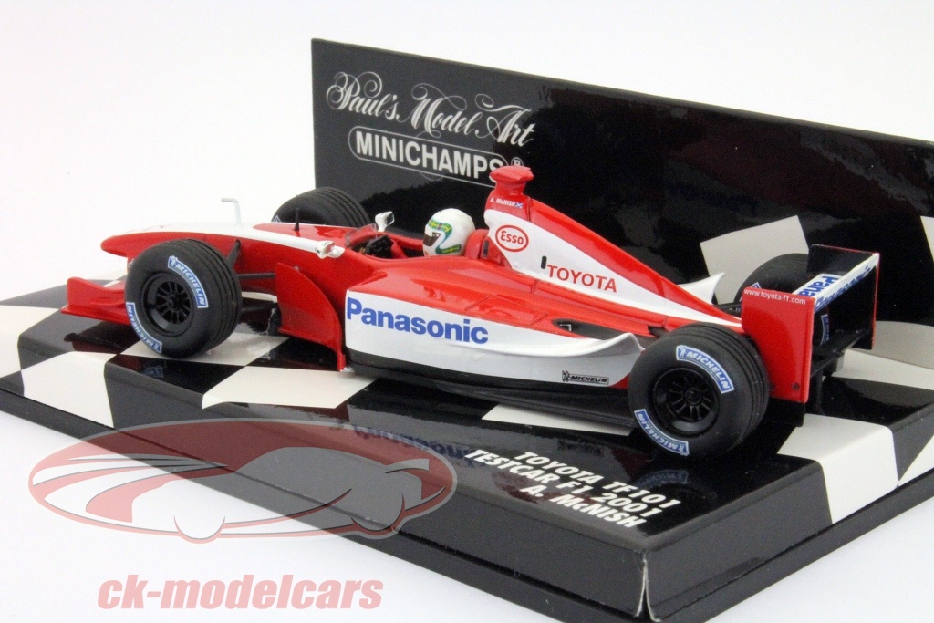Minichamps 1:43 Allan McNish Toyota TF101 Testcar Fórmula 1 2001 ...