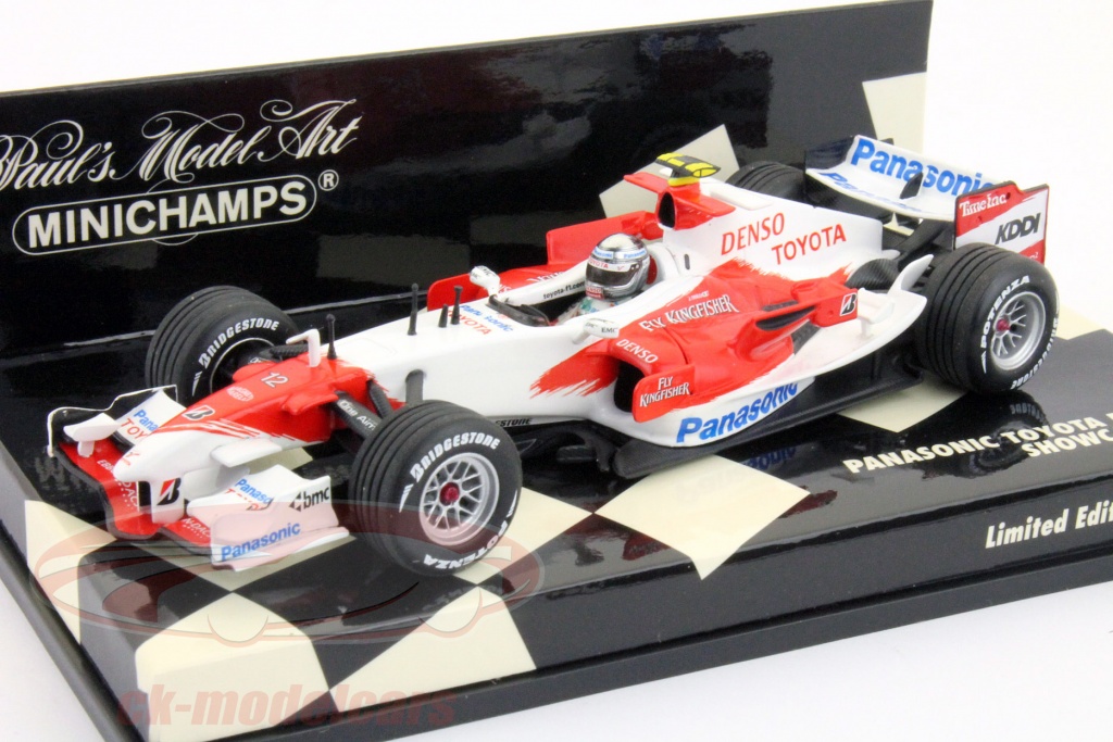 Minichamps 1:43 Jarno Trulli Toyota TF106 #12 Showcar Formula 1 2007 ...
