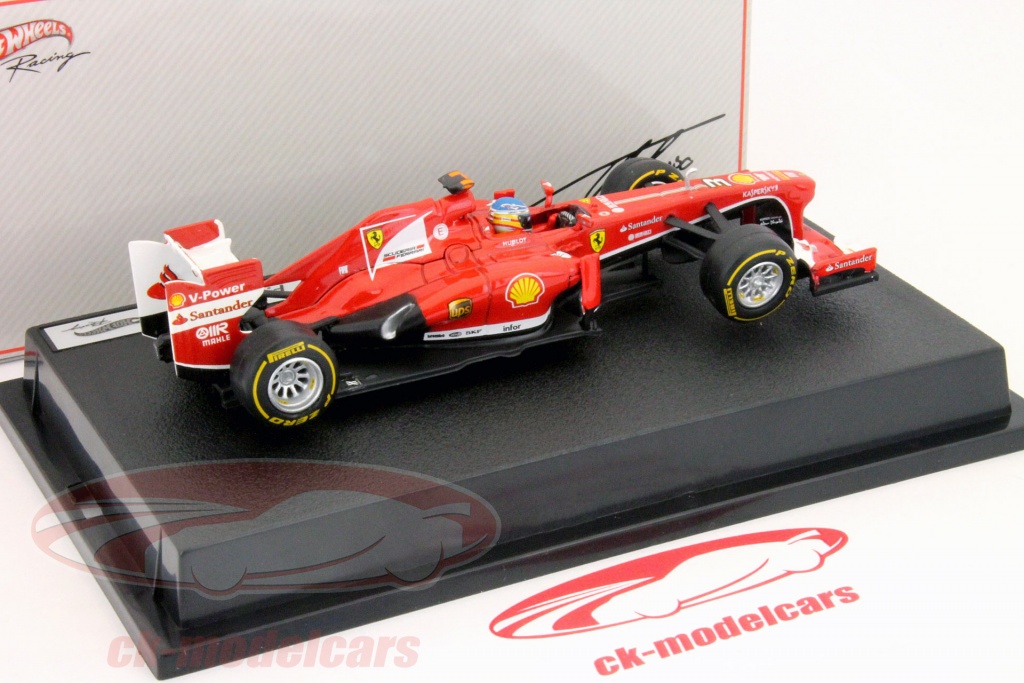 HotWheels 1:43 Fernando Alonso F138 #3 GP Japan Formula 1 2013 ...