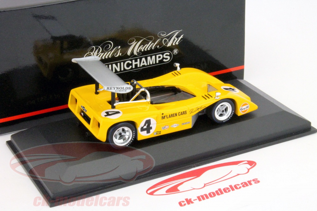 Minichamps 1:43 McLaren M8B #4 Winner Can Am Series McLaren Brcue 1969 530694304 model car ...