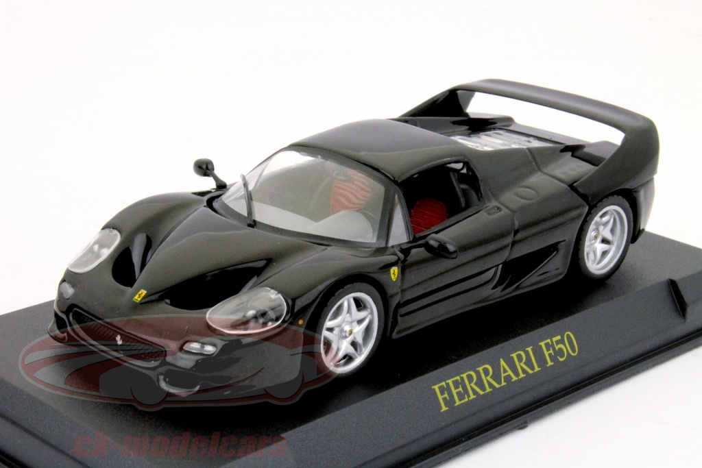 Altaya 1:43 Ferrari F50 Jaar 1997 zwart Ixo 90122 model auto 90122