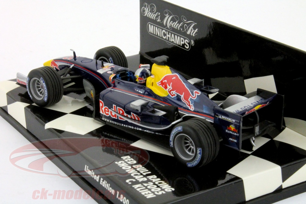 Minichamps 1:43 C. Klien Red Bull RB1 #15 show car formula 1 2005 ...
