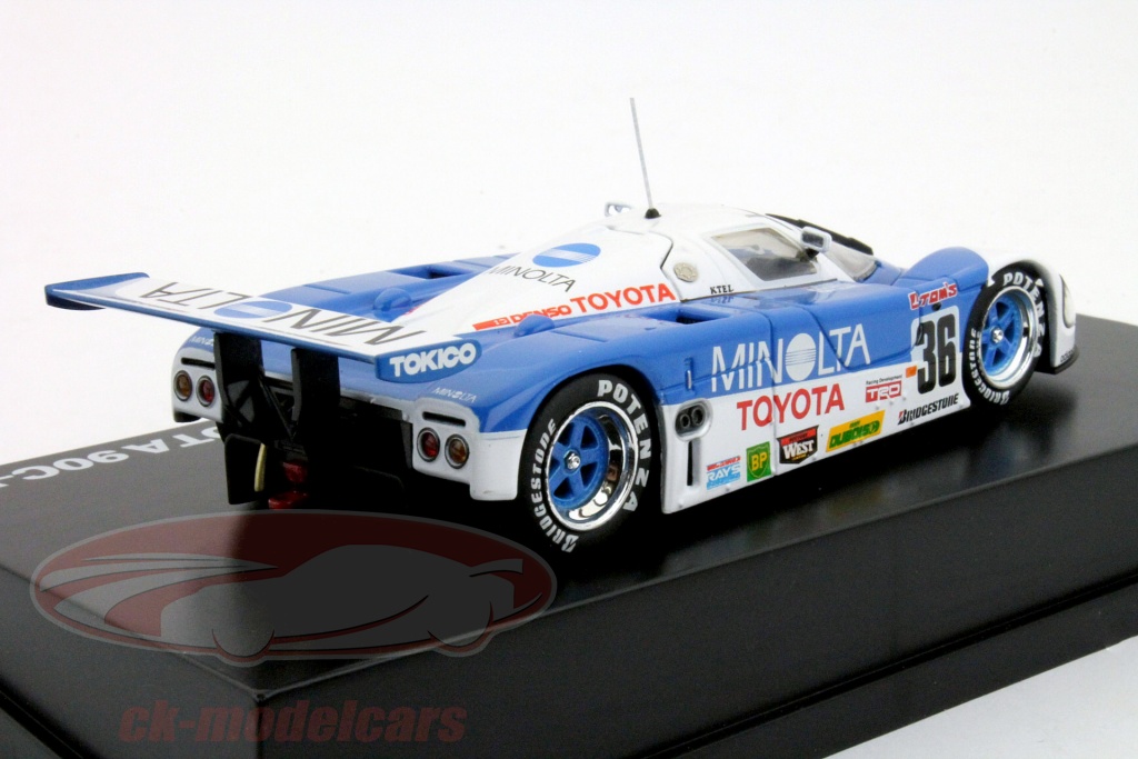 Q-Model 1:43 Toyota 90C-V #36 24h LeMans 1990 Lees, Ogawa, Sekiya QMC ...