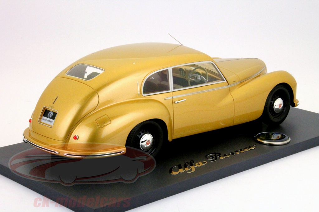 BBR Models 1:18 Alfa Romeo 6C 2500 Baujahr 1949 gold BLM1802B ...