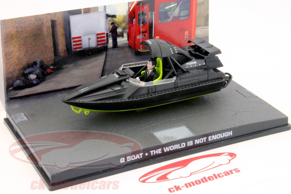 Ixo 1:43 Q Boat James Bond Movie Car The World is not enough CK9992285 ...