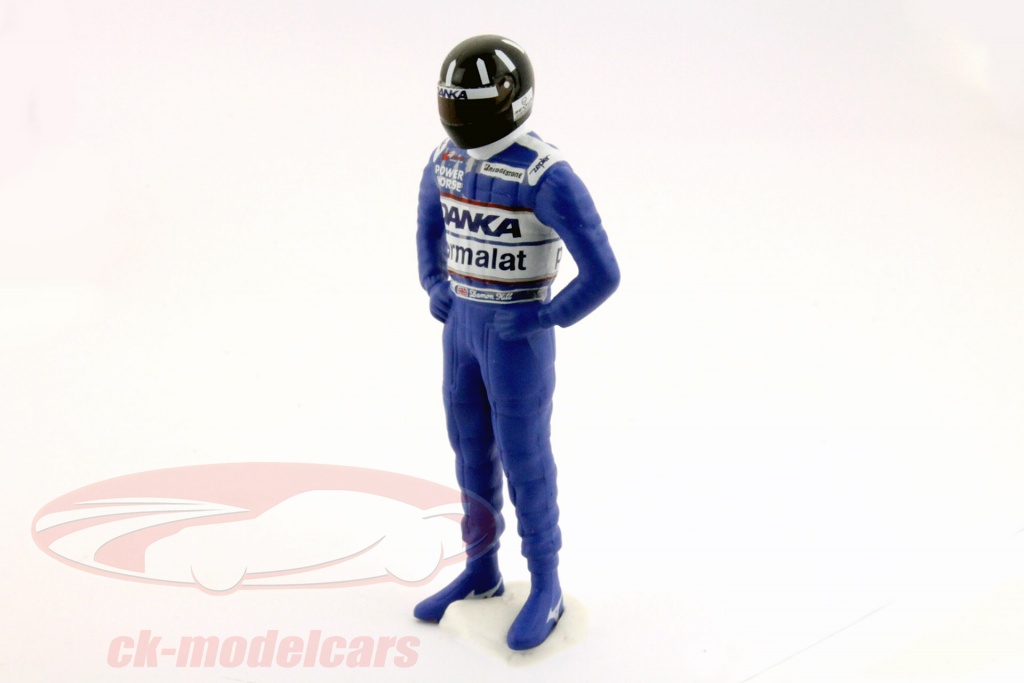Minichamps 1:18 Damon Hill Williams FW18 Champion du Monde Formule 1 1996 chiffre du pilote ...