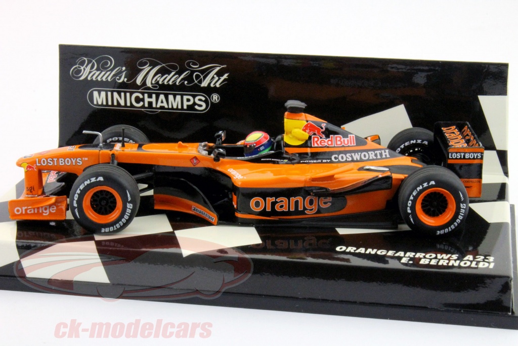 Minichamps 1:43 Enrique Bernoldi Arrows A23 #21 Formule 1 2002 ...