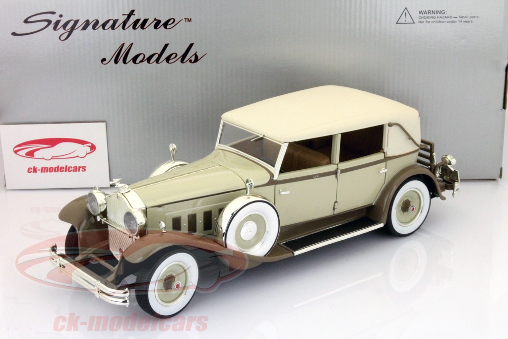 Signature Models 1:18 Packard Brewster 年 1930 ベージュ 18103 モデル 車 18103 ...