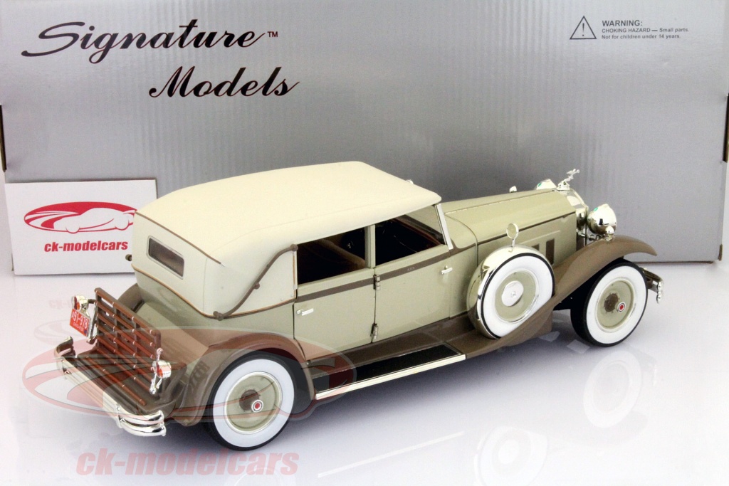 Signature Models 1:18 Packard Brewster 年 1930 ベージュ 18103 モデル 車 18103 ...
