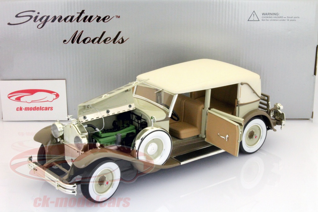 Signature Models 1:18 Packard Brewster Year 1930 beige 18103 model car ...