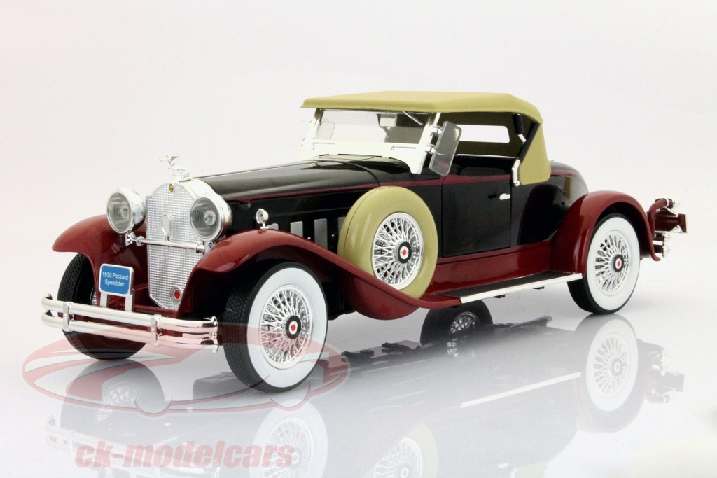 Signature Models 1:18 Packard 734 Speedster 年 1930 赤 18138 モデル 車 18138 ...