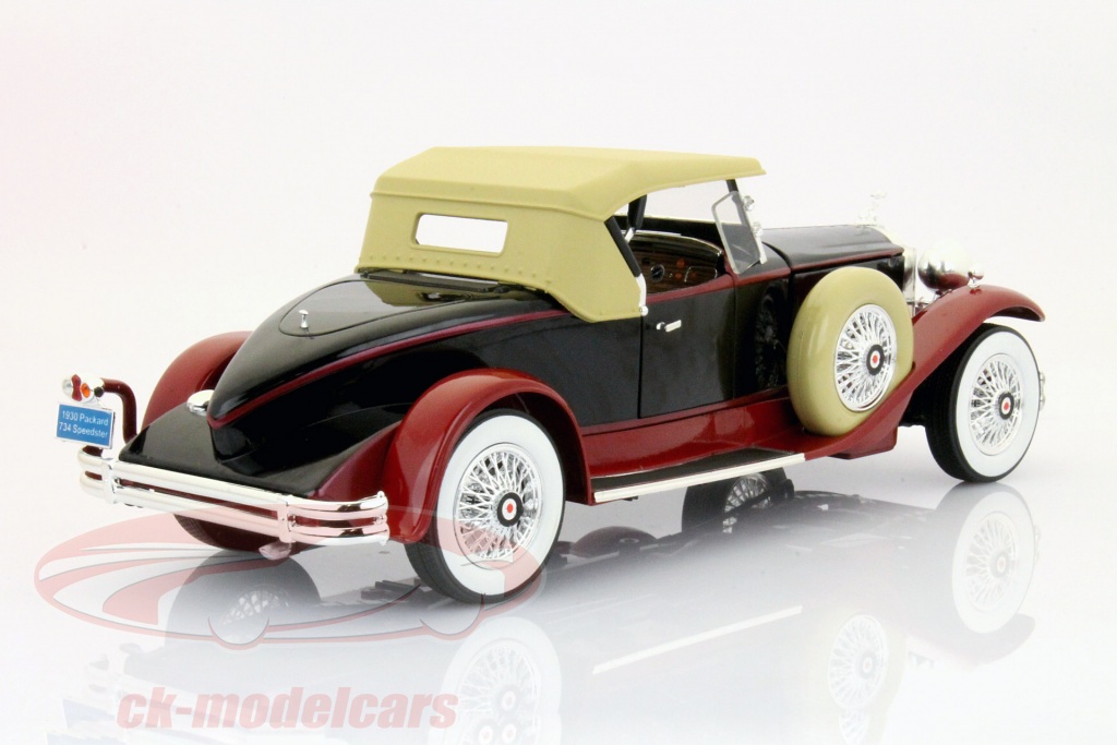 Signature Models 1:18 Packard 734 Speedster 年 1930 赤 18138 モデル 車 18138 ...
