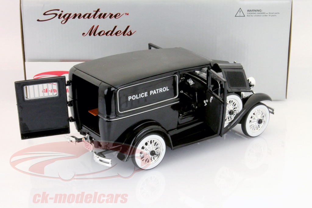 Signature Models 1:18 Ford Model A 警察 年 1931 18143 モデル 車 18143 836507001437