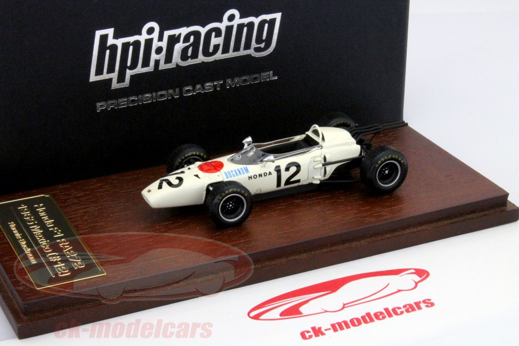 HPI 1:43 Bucknum Honda F1 RA272 GP Mexico Formula 1 1965 8325 model car ...
