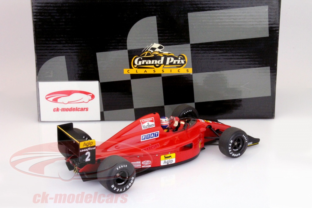 Exoto 1:18 Nigel Mansell Ferrari 641/2 #2 Winner GP Portugal Formula 1 ...