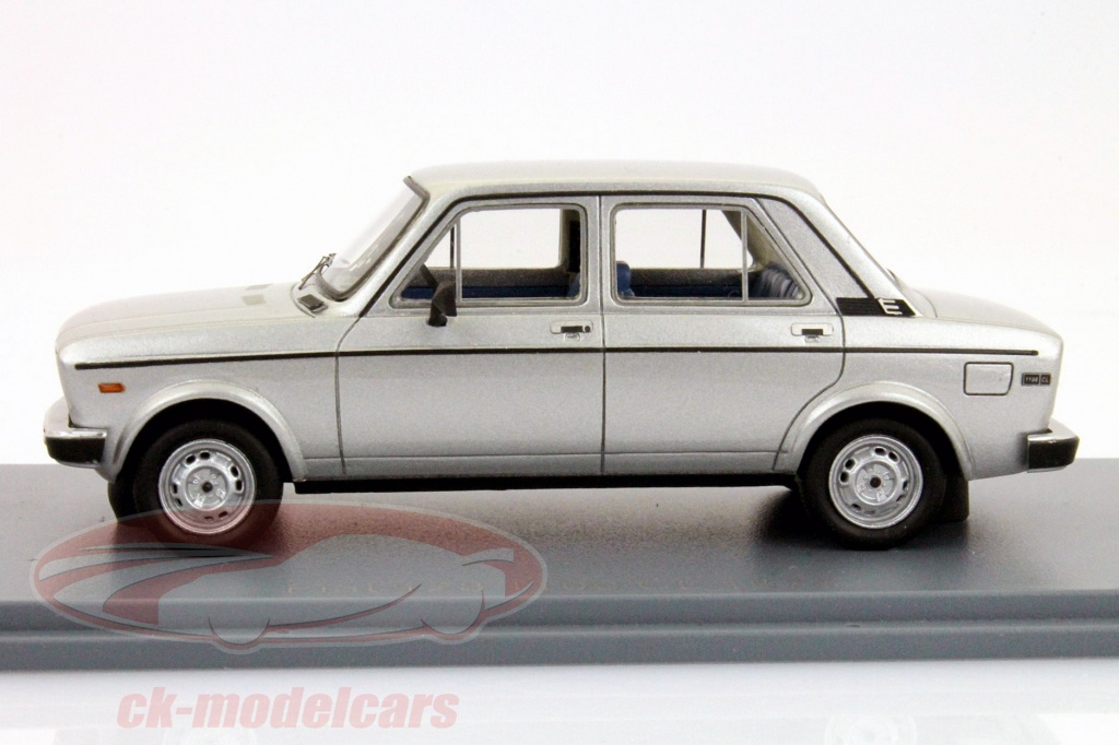 Neo 1:43 Fiat 128 1100 CL Year 1976 silver NEO45115 model car NEO45115 ...