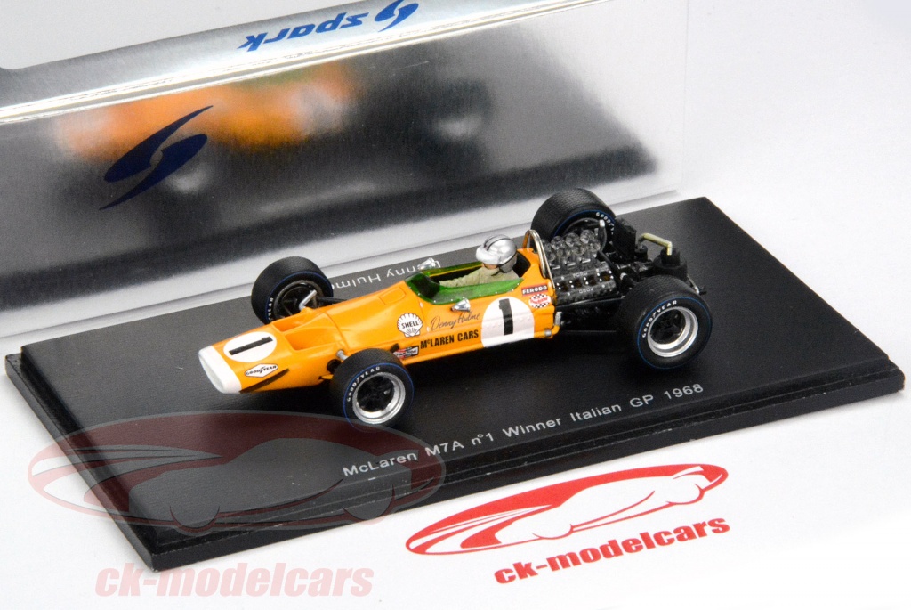 Spark 1:43 Denny Hulme McLaren M7A #1 Winner GP Italy Formula 1 1968 ...