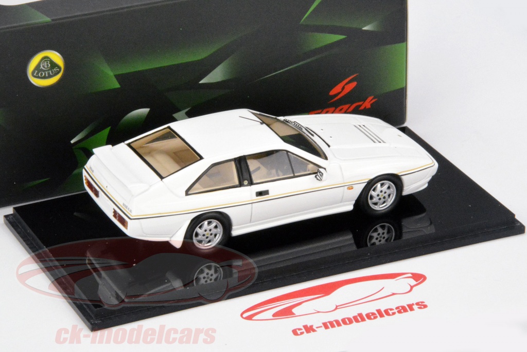 Spark 1:43 Lotus Excel construit en 1982 blanc S2219 modèle voiture ...