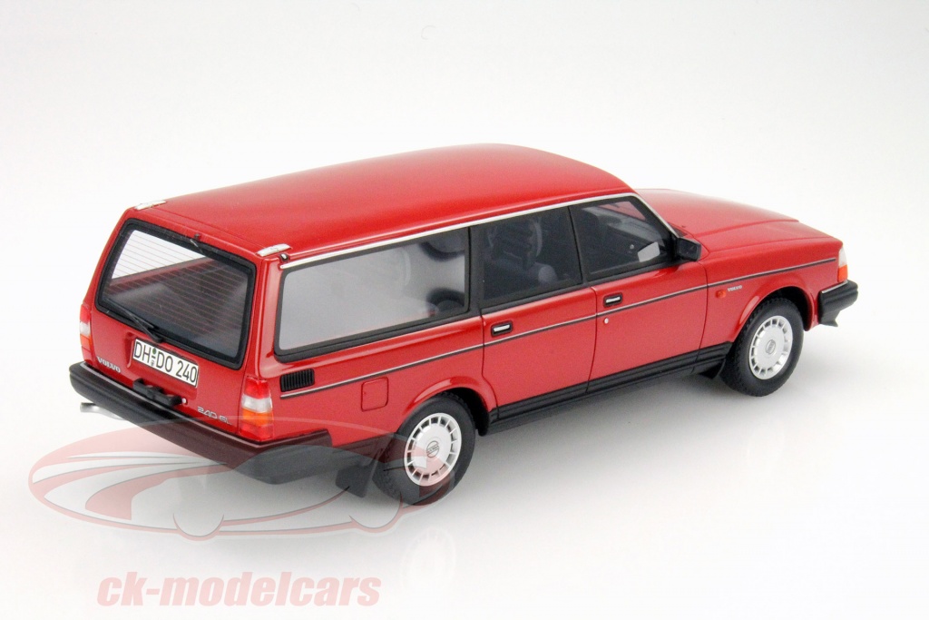 BoS-Models 1:18 Volvo 240 GL station wagon red BOS011 model car BOS011 ...