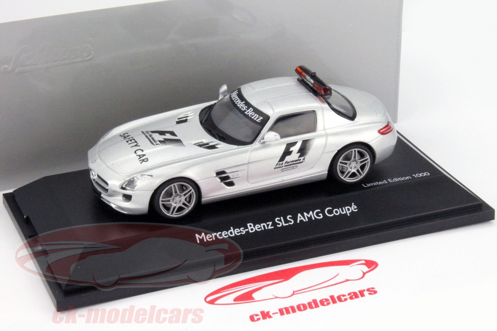 Schuco 1:43 Mercedes-Benz SLS AMG Safety Car Formula 1 450746400 model ...