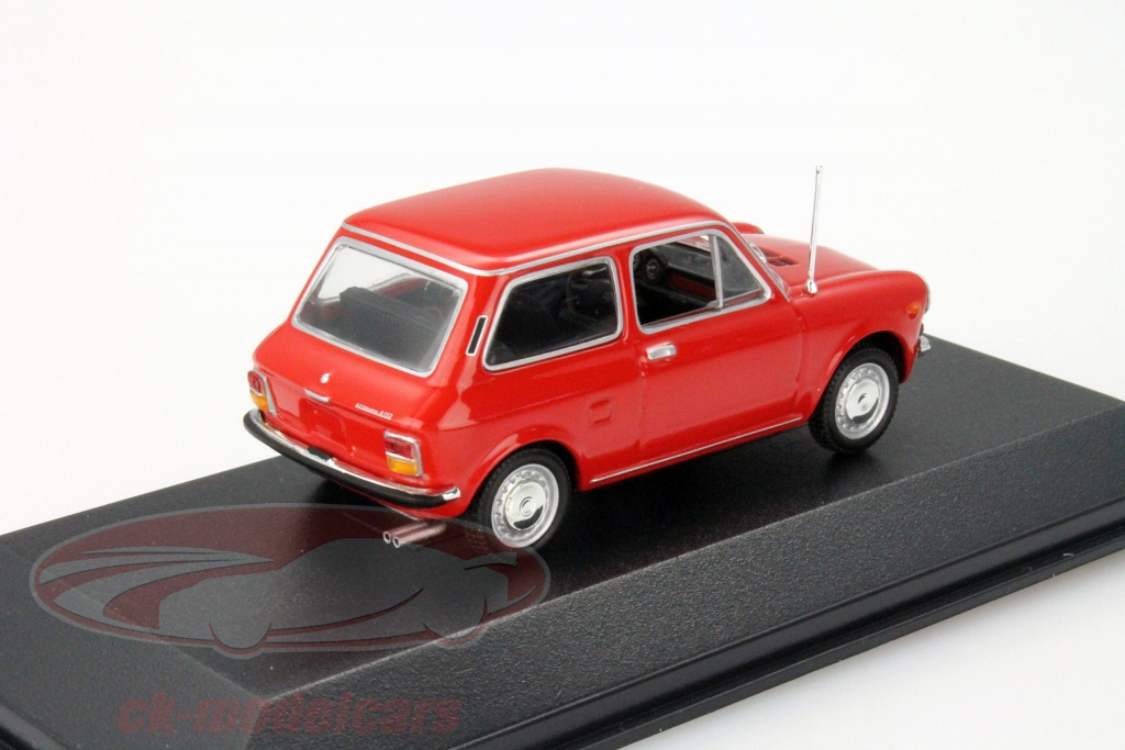 Minichamps 1:43 Autobianchi A112 Baujahr 1974 rot 400121102 Modellauto ...